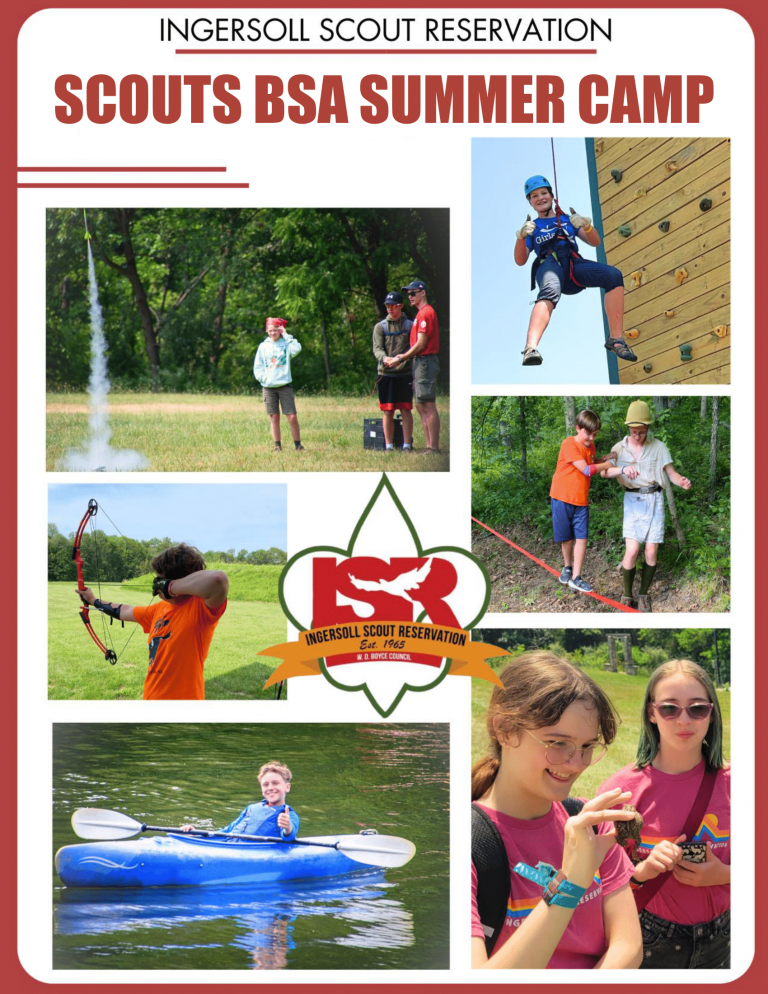Scouts BSA Summer Camp - W. D. Boyce Council